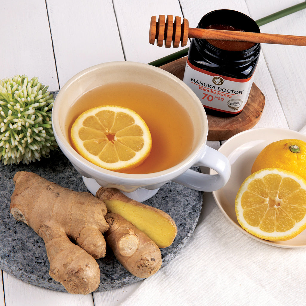 Manuka Honey Lemon Ginger Tea Manuka Doctor