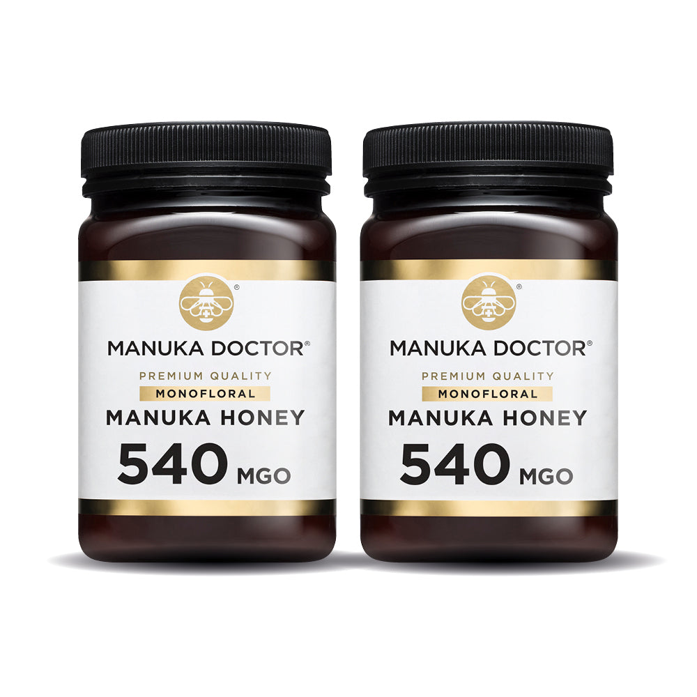 Twin Pack - 540 MGO Manuka Honey 500g - Manuka Doctor
