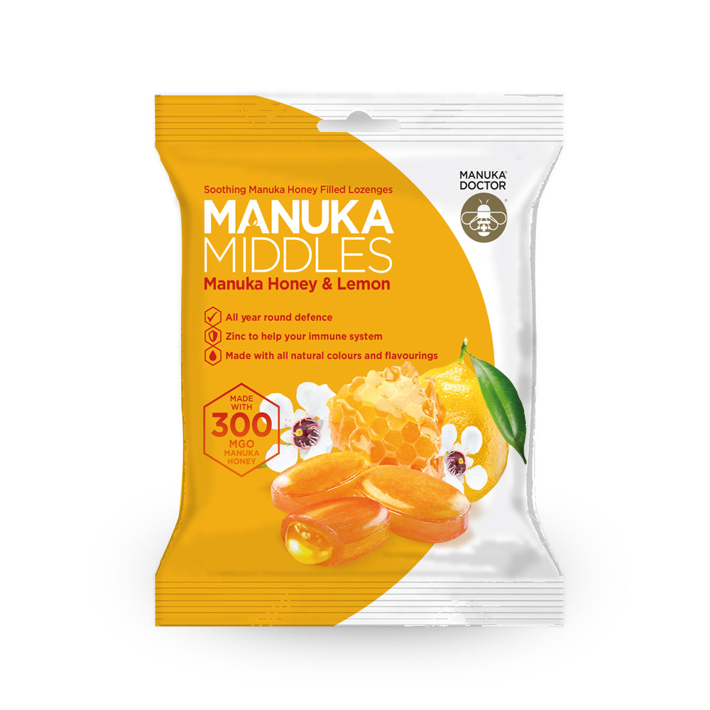 Manuka Lozenges: Manuka Honey & Lemon - Manuka Doctor